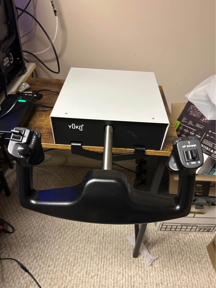 YOKO+ Virtual Flight High End Flight Sim Yoke - | PC Games | London ...