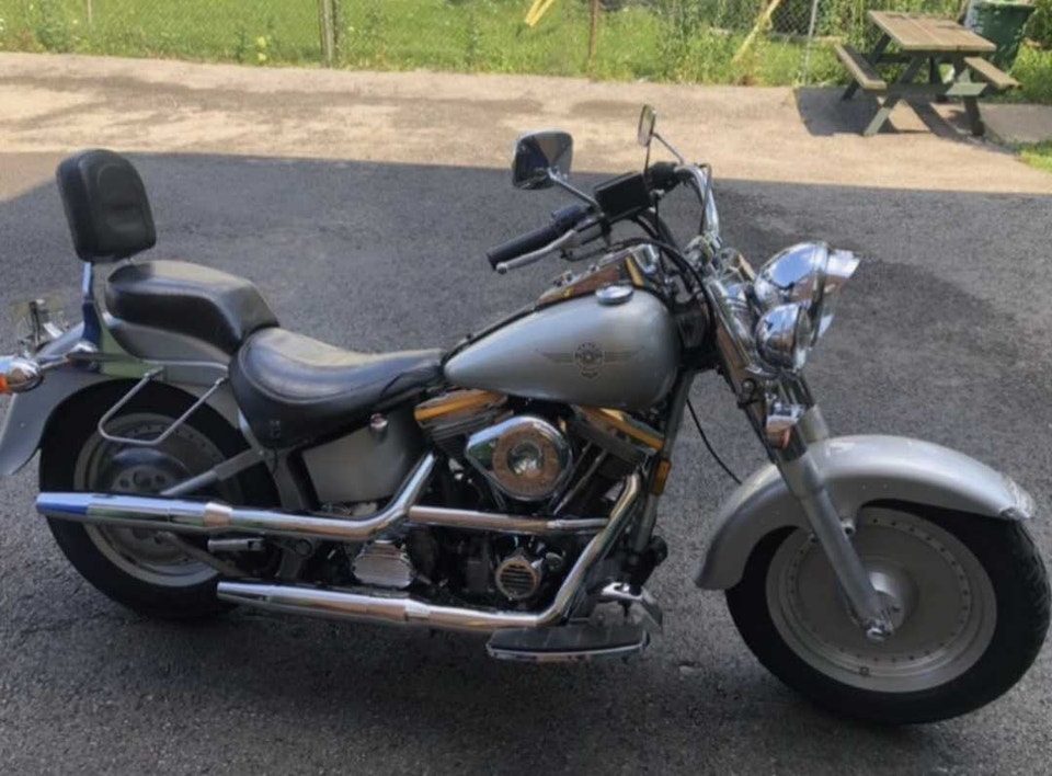 1990 Harley Davidson Fatboy " grey ghost" | Street, Cruisers & Choppers ...