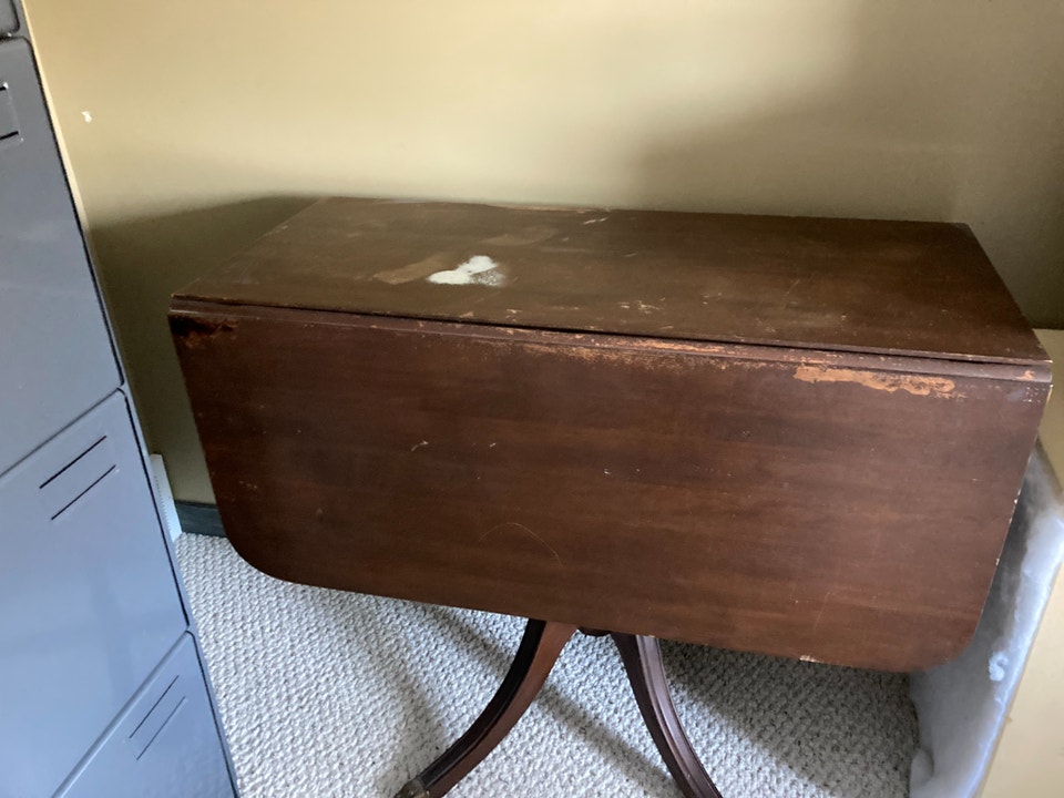 Antique drop leaf dining table .. measures 36" x 48" with leaves | Dining Tables & Sets ...