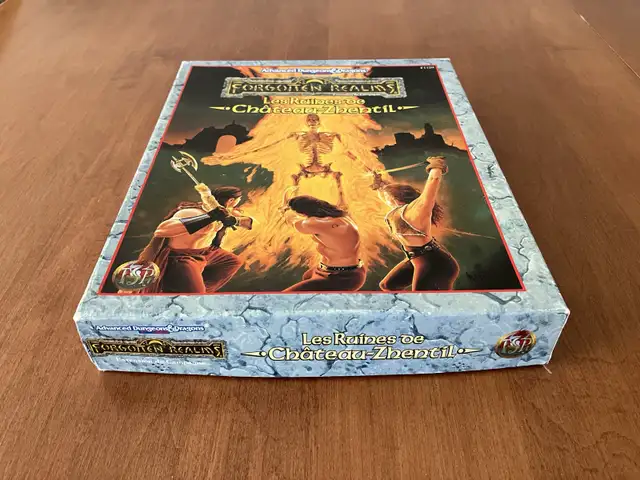 Advanced Dungeons & Dragons 2nd Edition Forgotten Realms Les Rui | Arts ...