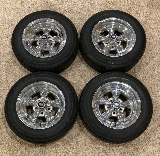 Nice Chrome 15x7 Keystone Raider Mopar/Ford or Chevy Newer Tires ...