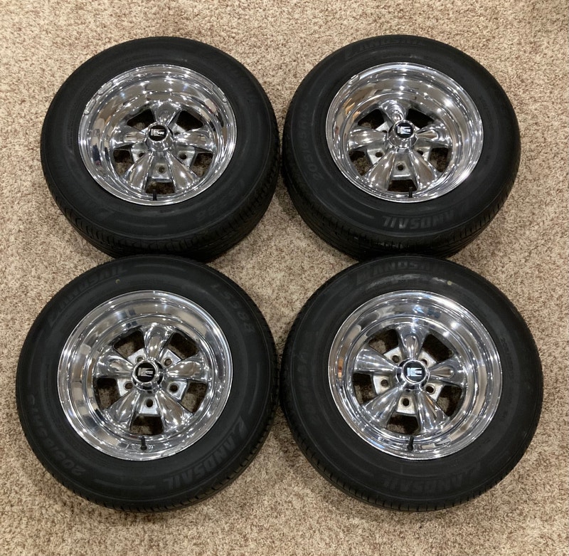 Nice Chrome 15x7 Keystone Raider Mopar/Ford or Chevy Newer Tires ...