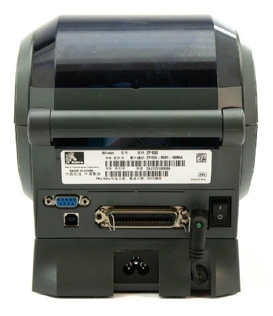 Zebra Thermal Label Printer ZP 450 USB, Parallel and serial | Printers ...
