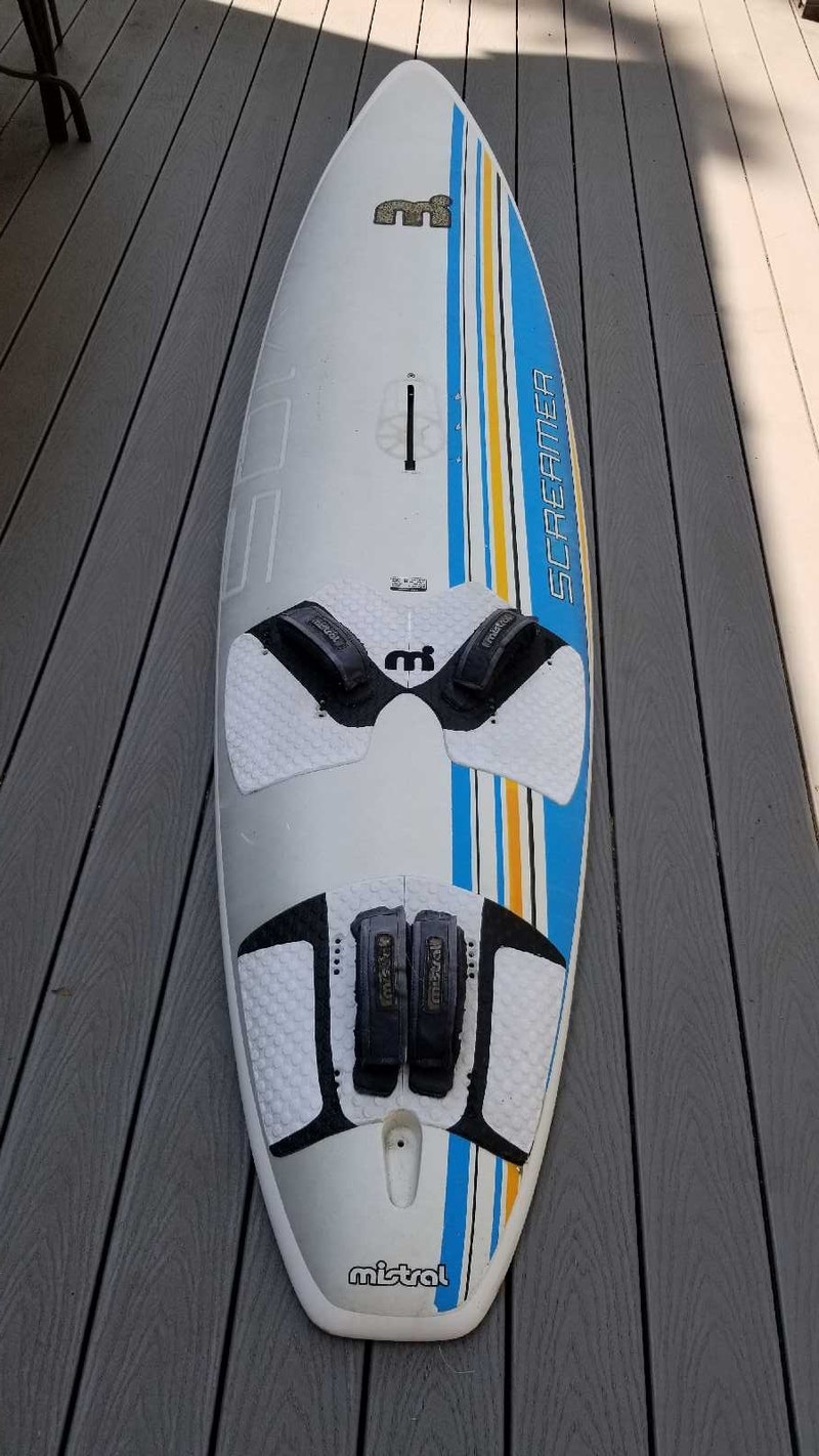 mistral Screamer 105 liter windsurfing short board | Water Sports ...