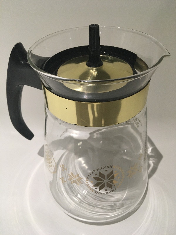 POT À CAFÉ PYREX MID CENTURY VINTAGE RÉTRO RÉCHAUD CAFETIÈRE | Art et ...