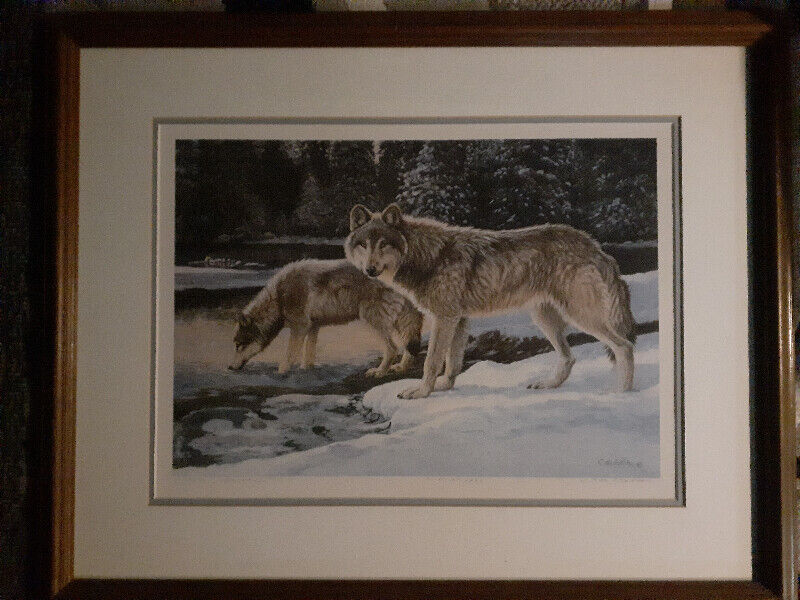 3 Lissa Calvert wildlife numbered prints | Arts & Collectibles ...