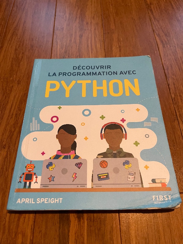 April Speight - Découvrir la programmation avec python. | Textbooks | Longueuil / South Shore ...