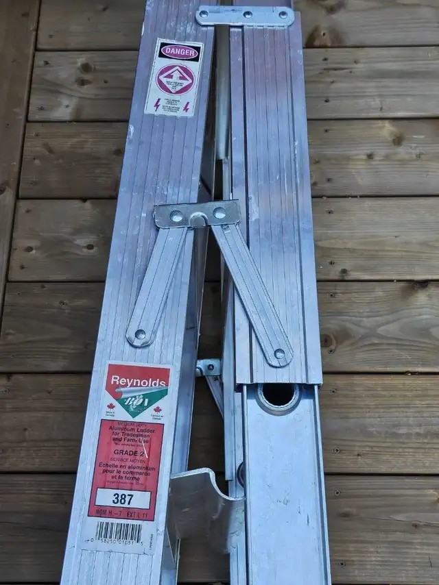 Aluminum Step & Extension Ladder, Reynolds, Multi-use for $120 ...