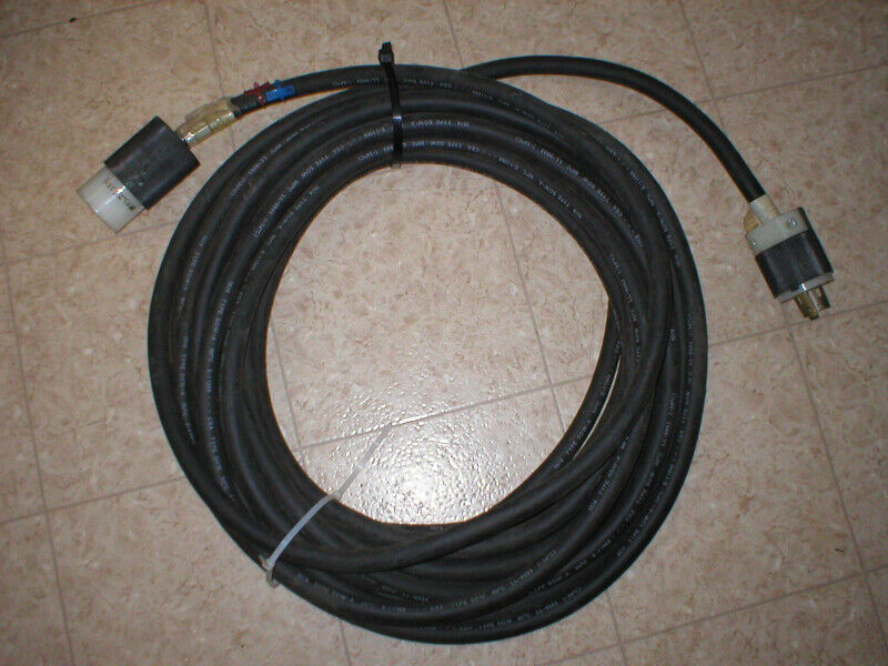 CABLE WIRE GENERATRICE FIL ELECTRIQUE EXTENSION SOW 10/4 50 pied ...