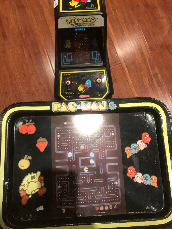 Vintage PAC MAN tabletop game and bonus tray | Arts & Collectibles ...