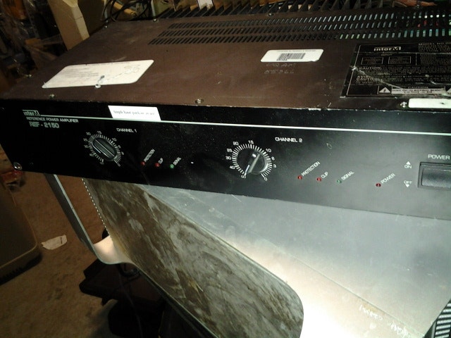 Interm r2150 studio reference amplifier 300watt HUGE pro audi0 ...