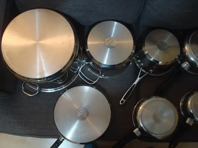 Chaudrons et poêles en stainless, 100$. | Kitchen & Dining Wares ...