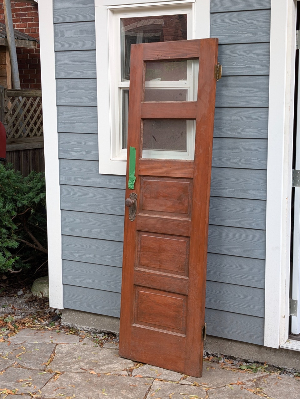 Antique Craftsman Pantry Door (1914 Glebe) Narrow - Original HW ...