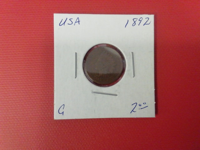 1892 USA one cent coin | Arts & Collectibles | Mississauga / Peel ...