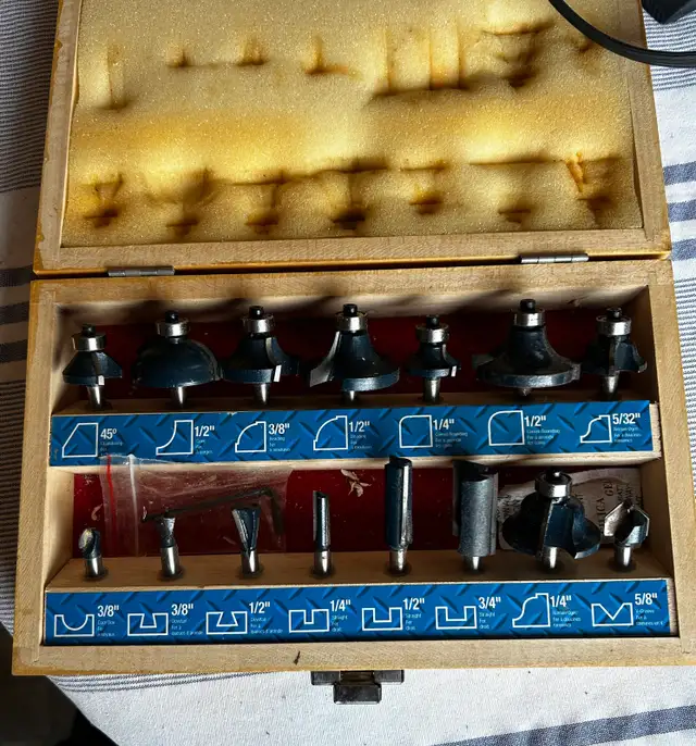 Router Bit Set | Power Tools | New Glasgow | Free local classifieds ...