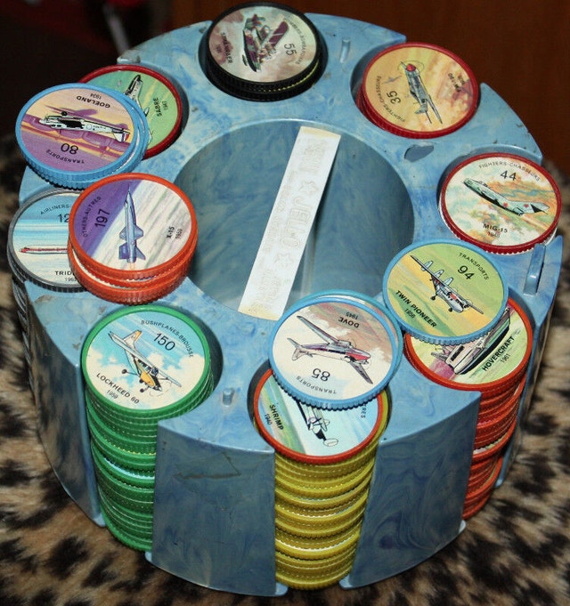 210 JELLO AIRPLANE COINS WITH CASE | Arts & Collectibles | Calgary | Kijiji