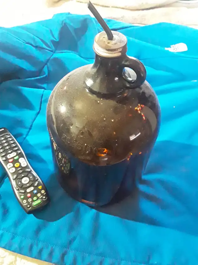 $10 each. Ant Gallon Amber Jug Bottle Finger Loop. K | Arts ...