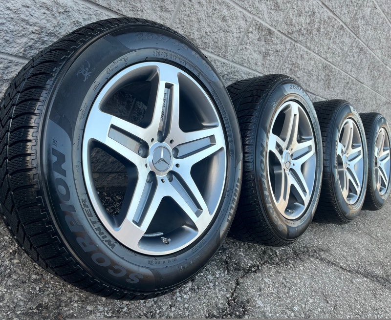 (NEW) 4x Mercedes G63 AMG 19" OEM Winter Wheels Package | Tires & Rims ...