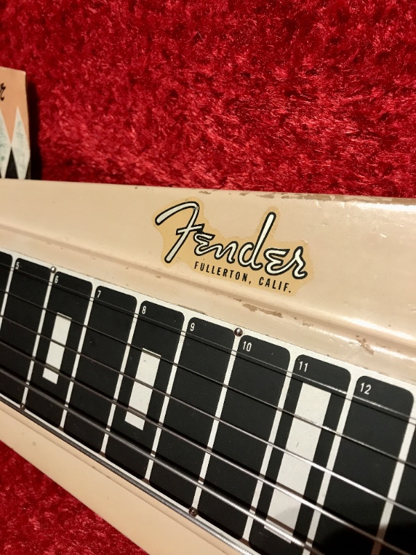 1957 Fender Champ Lap Steel w/ tweed case and hang tag | Guitars | City ...