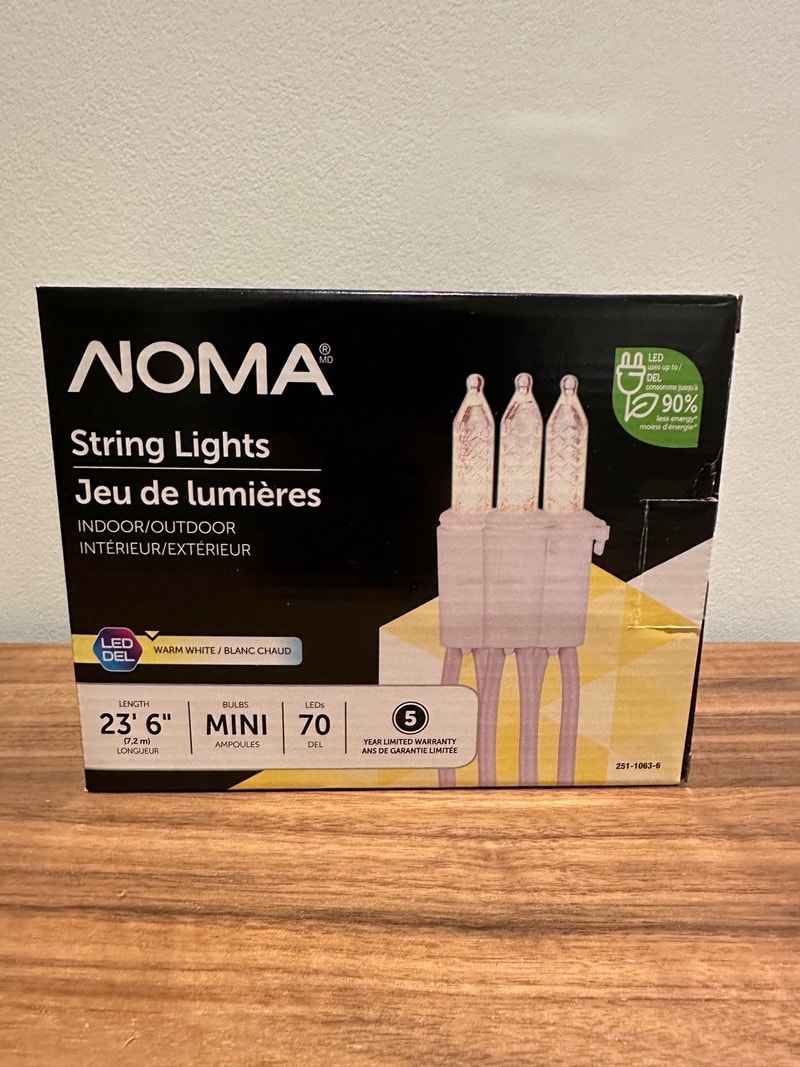 NOMA Outdoor 70 Mini LED Lights, Warm White | Outdoor Lighting | City of Toronto | Kijiji