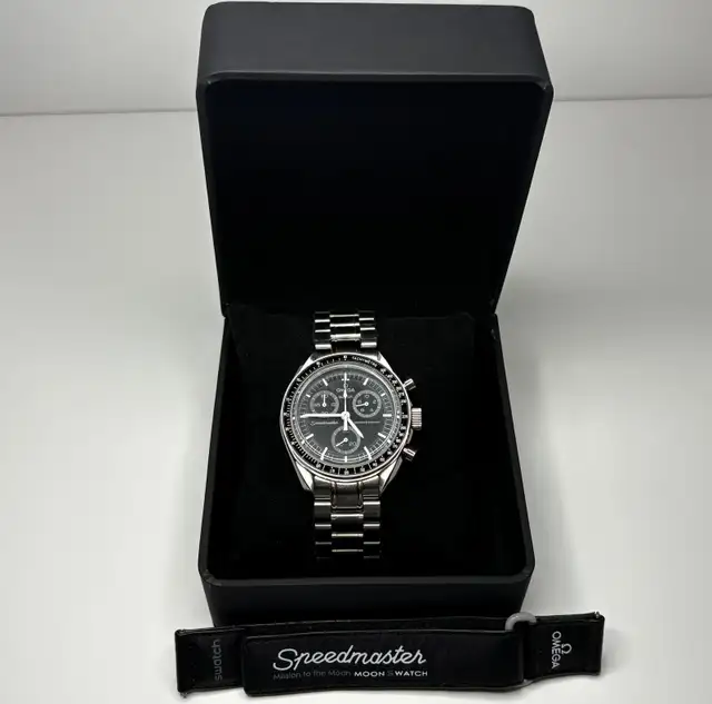 Omega x Swatch MoonSwatch Mission To The Moon Steel Mod | Jewellery ...