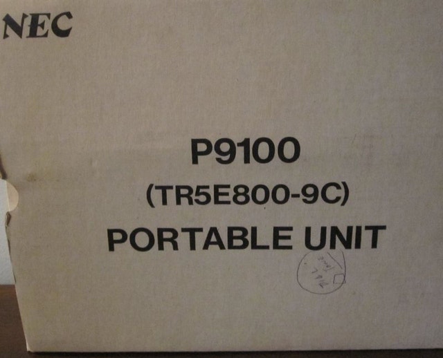 1980s NEC Portable Brick Cellular Telephone And Accessories | Cell ...