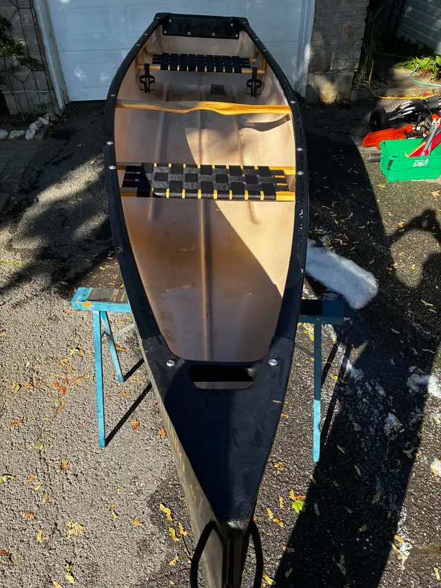 Esquif Mallard XL square stern Canoe with Yamaha 2.5 H.P. | Canoes ...