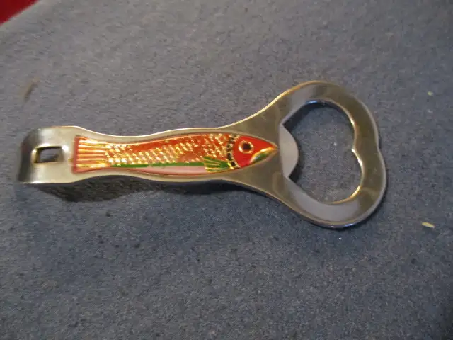 VINTAGE FISH BOTTLE OPENER-FISHING-1970'S-KOREA-COLLECTIBLE! | Arts ...