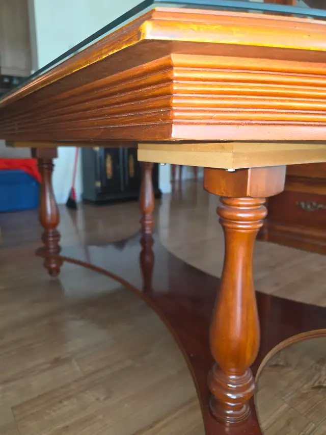 Magnifique ensemble de salle à manger – Table en bois massif | Dining ...