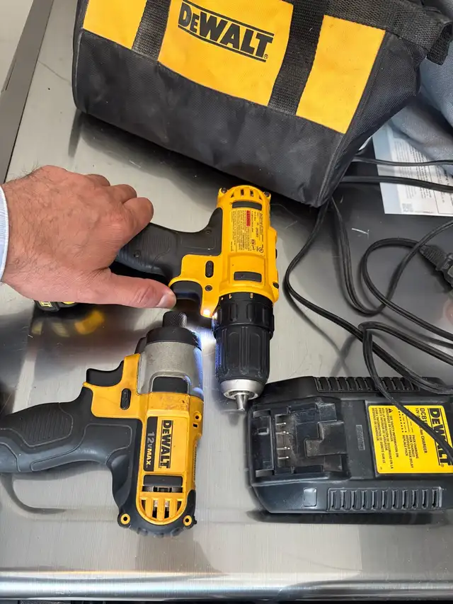Dewalt 12v MAX cordless Drill and Impact Driver Combo Kit | Power Tools ...