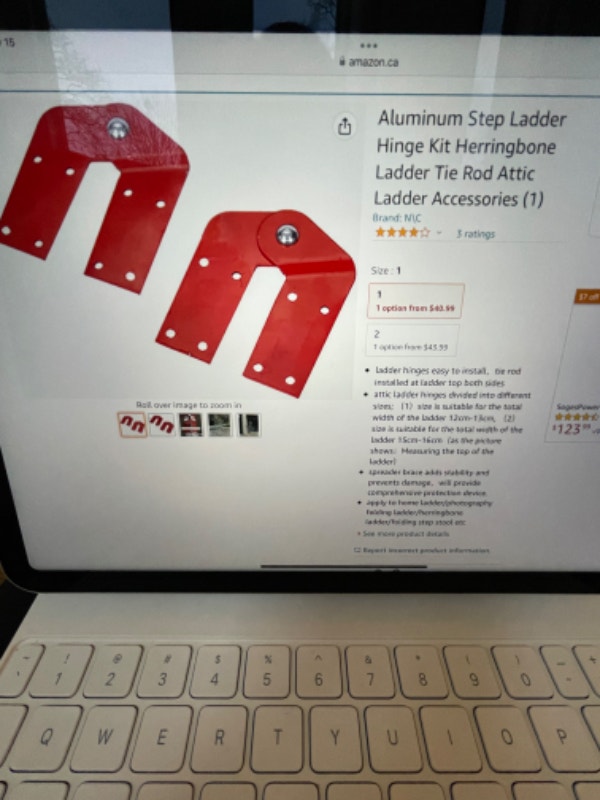 Step ladder hinges | Ladders & Scaffolding | Kitchener / Waterloo | Kijiji