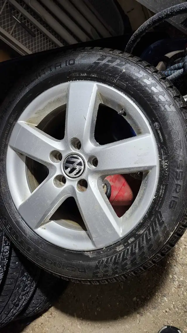 205 55 R16 Studded Winter Tires VW | Tires & Rims | Prince Albert ...