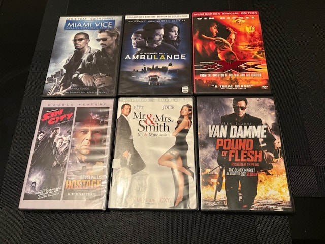 Various Action DVD's (UPDATED DECEMBER 16, 2025) | CDs, DVDs & Blu-ray ...