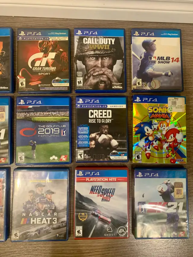 Assorted list of PS4 games | Sony Playstation 4 | Oshawa / Durham Region | Free local ...