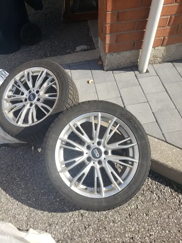 4 Winter Tires on Rims for Sale 245/45/R18 | Tires & Rims | City of ...