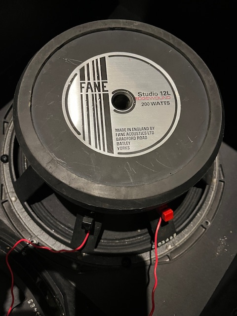 Fane Studio 12L - 8 ohms, 200 watt Speakers - Sell or Trade | Amps ...