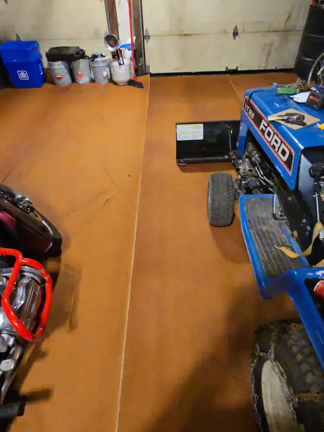 lawn tractor with plow amd rear grader set up | Lawnmowers & Leaf ...