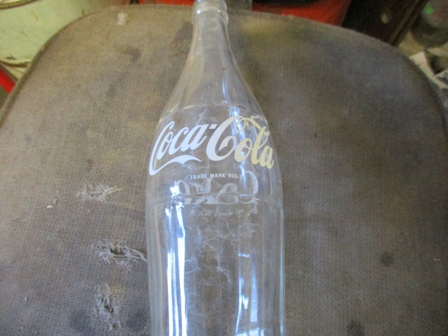 1960s COKE COCA COLA 30 OUNCE SODA POP BOTTLE $5 VINTAGE | Arts ...