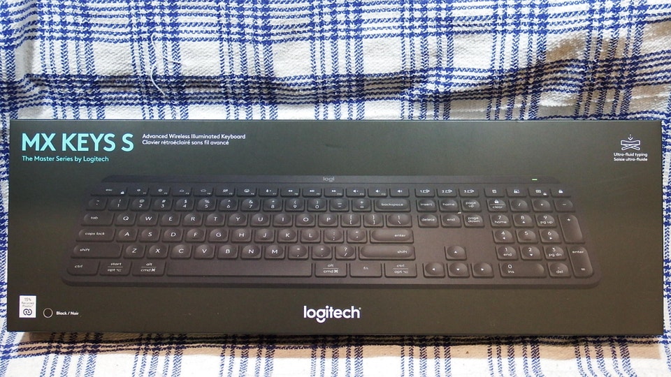 Logitech MX Keys S Wireless Keyboard (New), Low Quiet Keys, | Mice ...