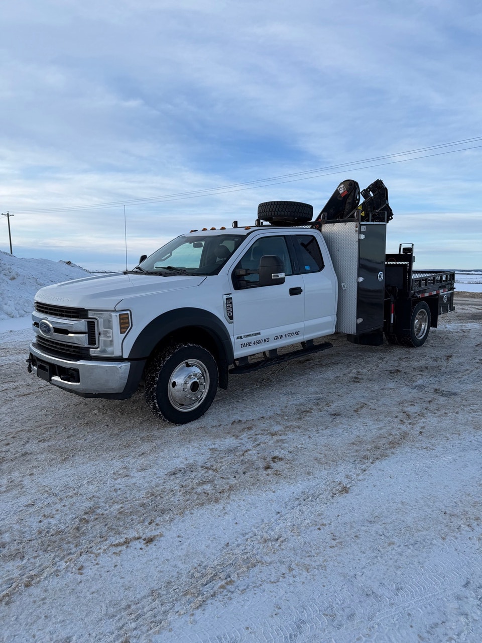 2019 FORD F550 PICKER TRUCK PENDING SALE | Heavy Trucks | Grande ...