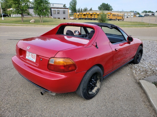 93 Del Sol Si 5 Speed - Upgrades, Serviced - Nice | Cars & Trucks | Red ...