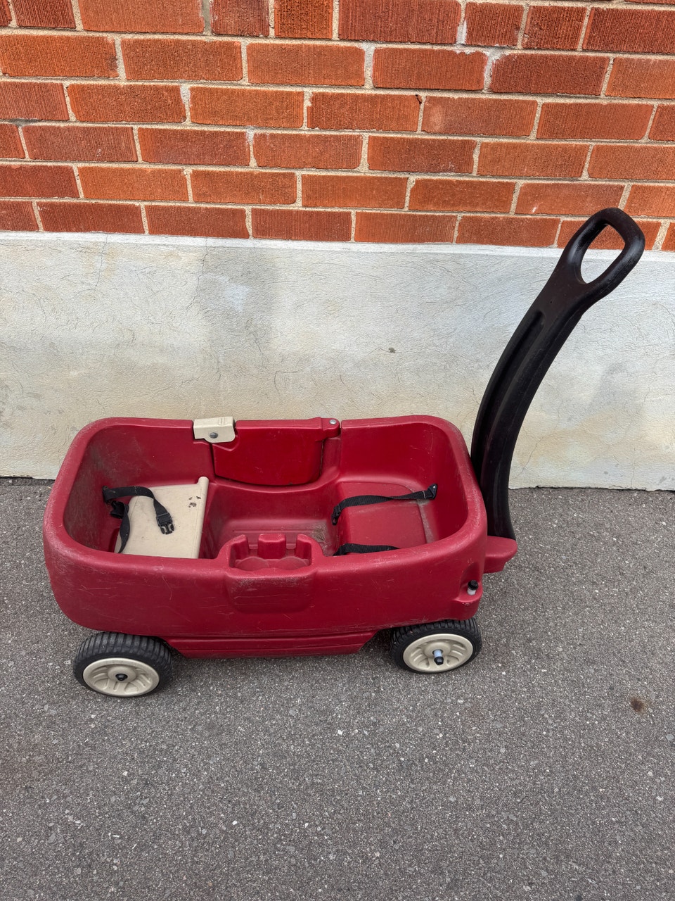 Step 2 All Around Red Wagon with Door and Seats | Strollers, Carriers ...