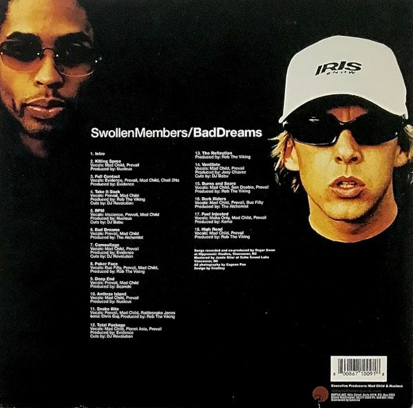 Swollen Members -- Bad Dreams (2LP.) * DISQUE VINYLE / VINYL | CD, DVD et Blu-ray | Ville de ...