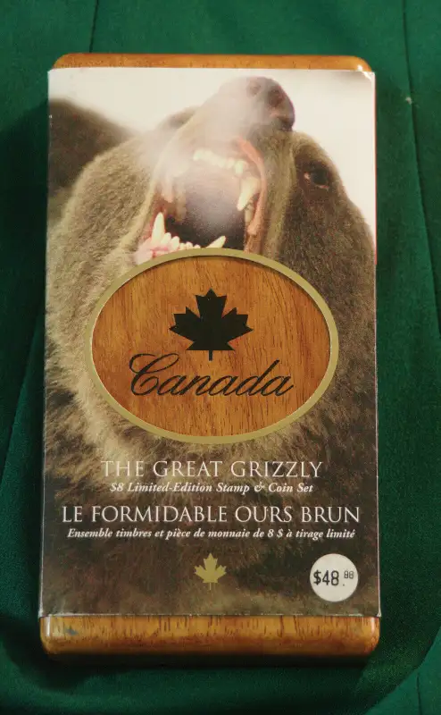 2004 $8 Great Grizzly coin and stamp set. $120. | Arts & Collectibles ...