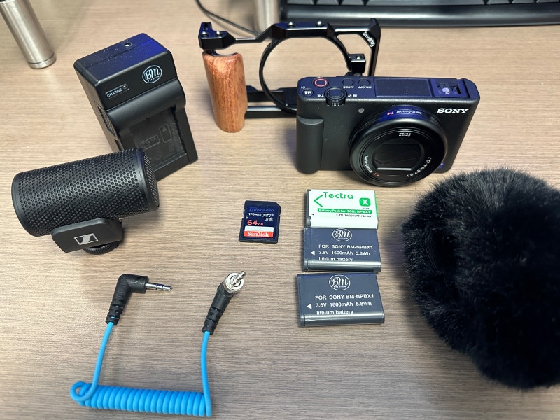 Sony Zv-1 with Small rig cage | Cameras & Camcorders | Markham / York ...