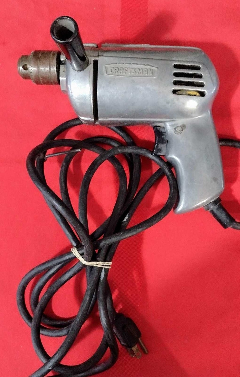 Working CRAFTSMAN Corded ELECTRIC DRILL - Vintage Collectible | Power ...