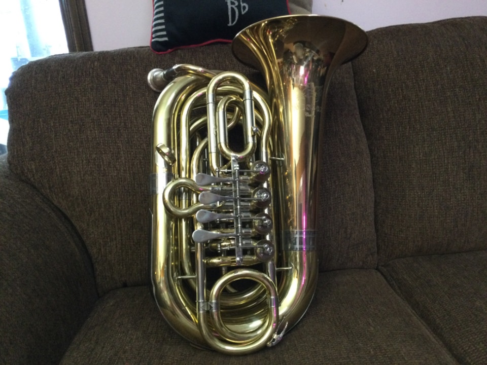 Versatile Wessex four rotary valve ‘Tornister Tuba’ as new! | Brass ...