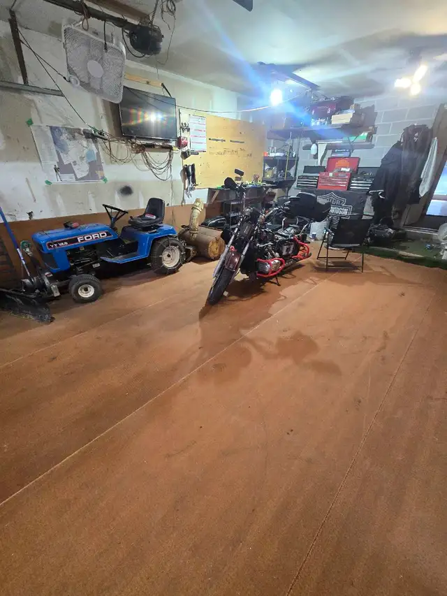 lawn tractor with plow amd rear grader set up | Lawnmowers & Leaf ...