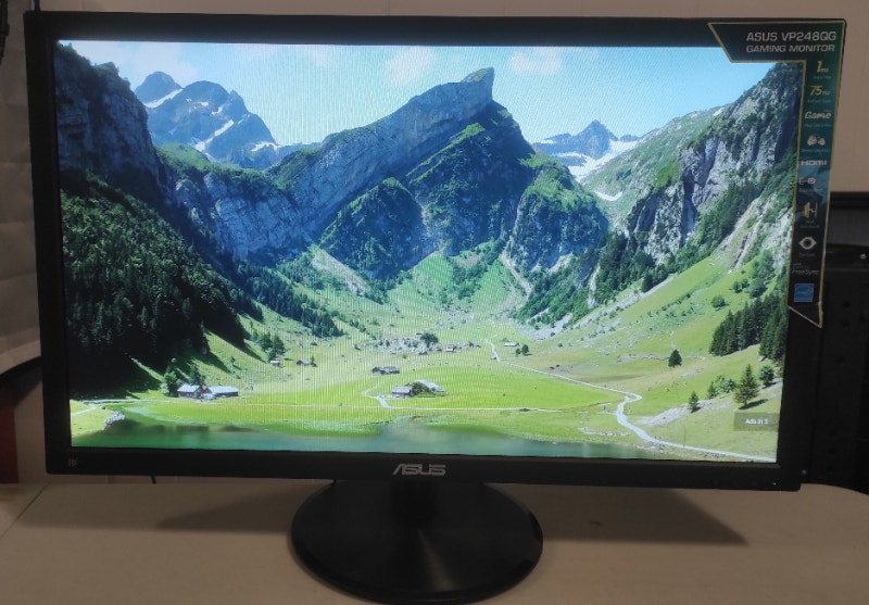 ASUS VP248QG 24" FHD 75Hz 1ms FreeSync Gaming Monitor - scratch ...