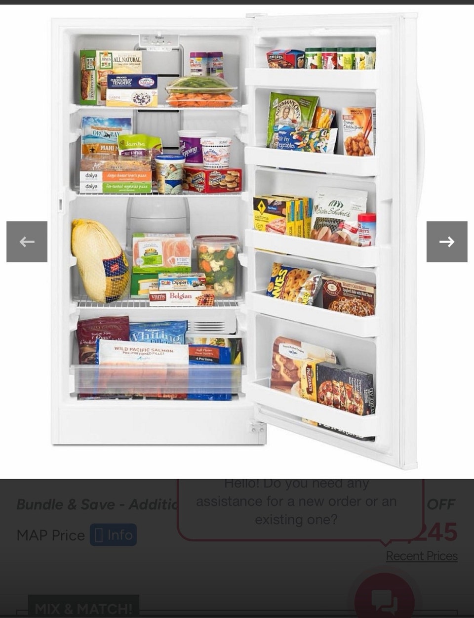 Save $400 whirlpool 16 cu upright freezer | Freezers | Winnipeg | Free ...